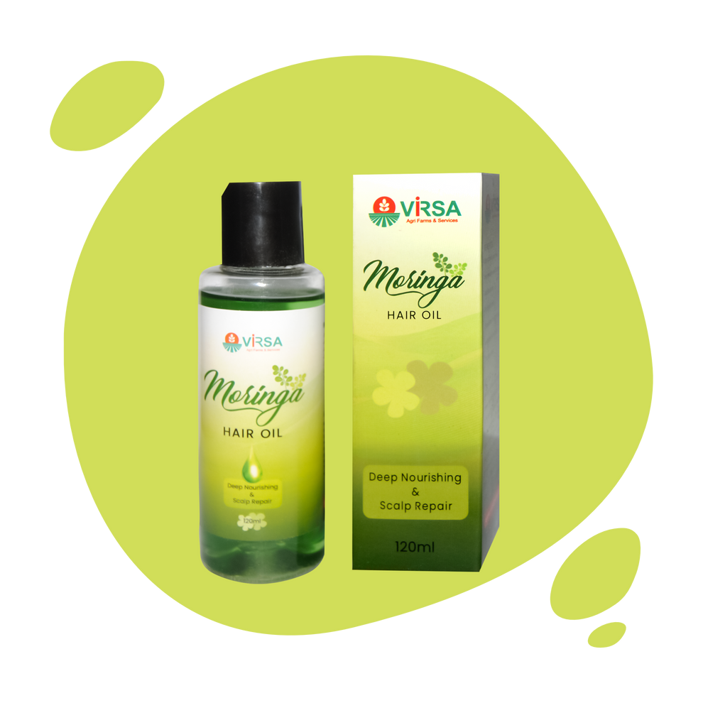 Moringa Hair Oil – Virsa