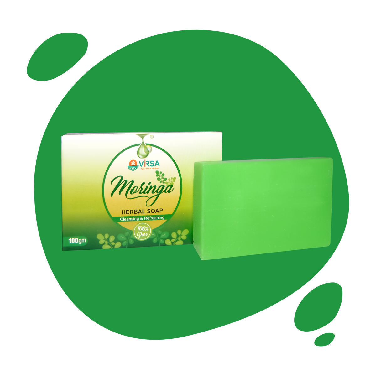 Moringa Soap 100g – VIRSA